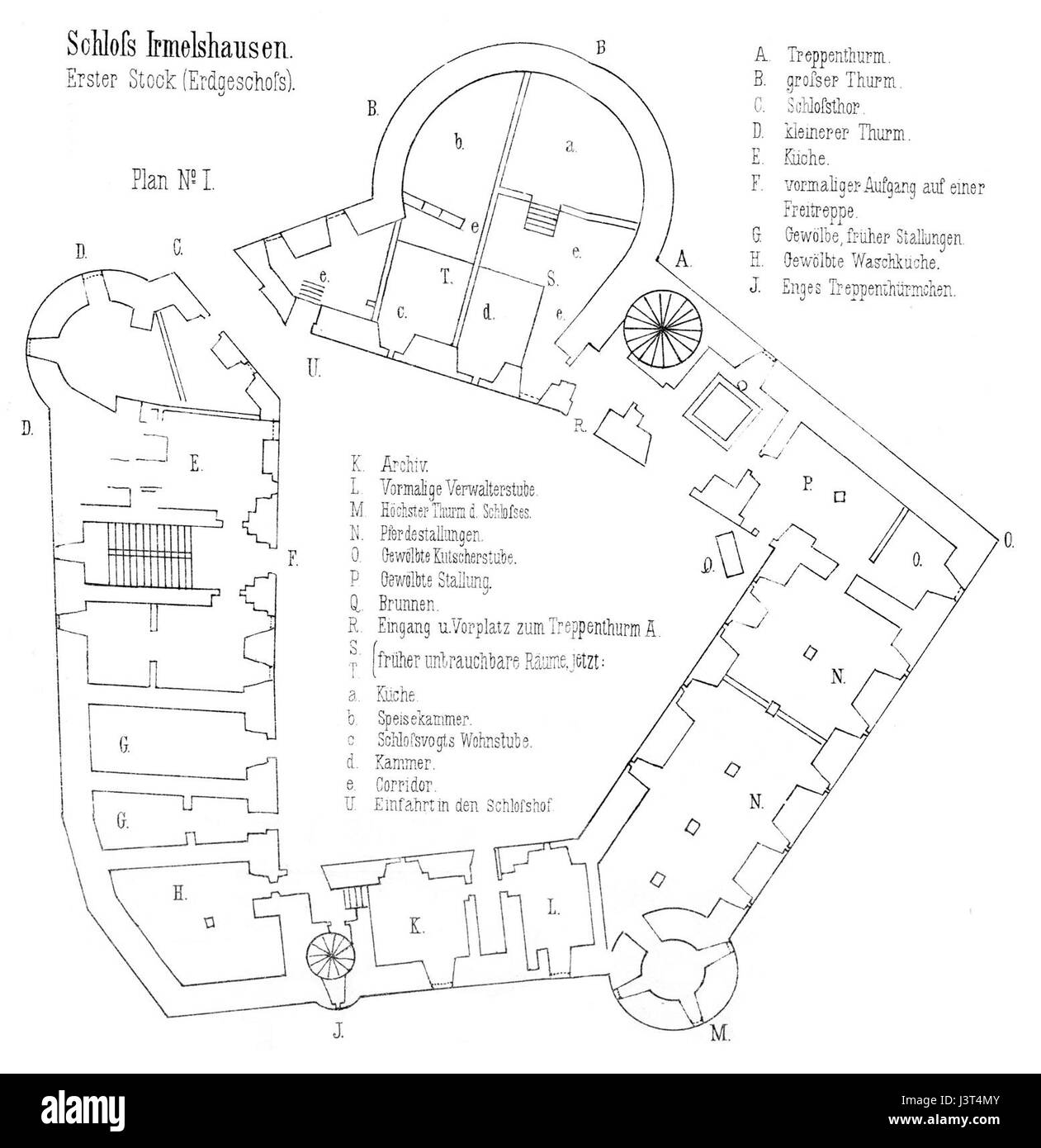 Historical map of the Cut Out Stock Images & Pictures - Alamy