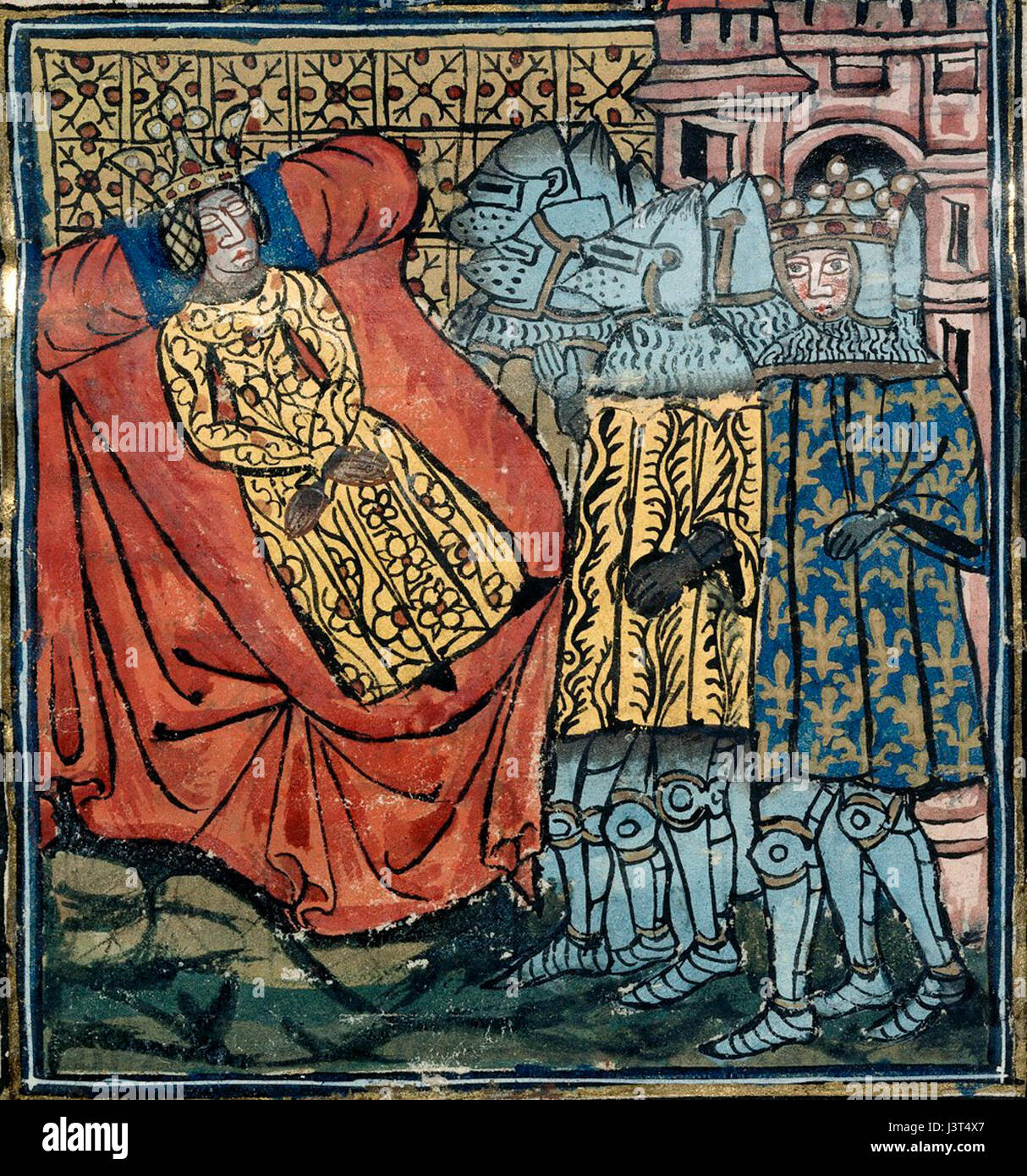 Isabella of Aragon Death Stock Photo - Alamy