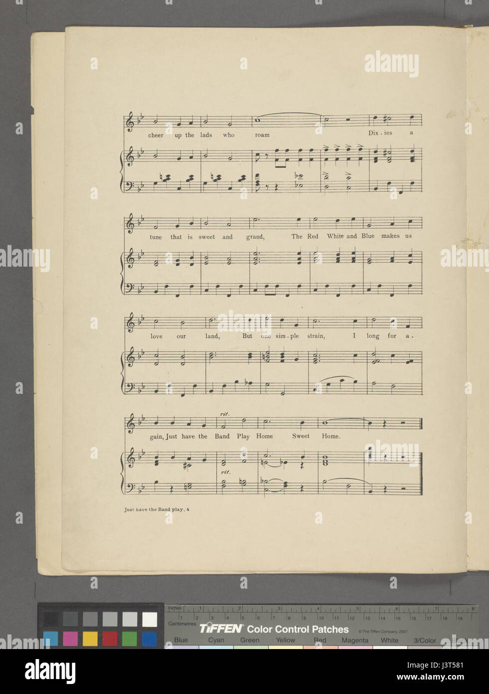 'Just Have the Band Play Home Sweet Home' is a piece from a collection ...