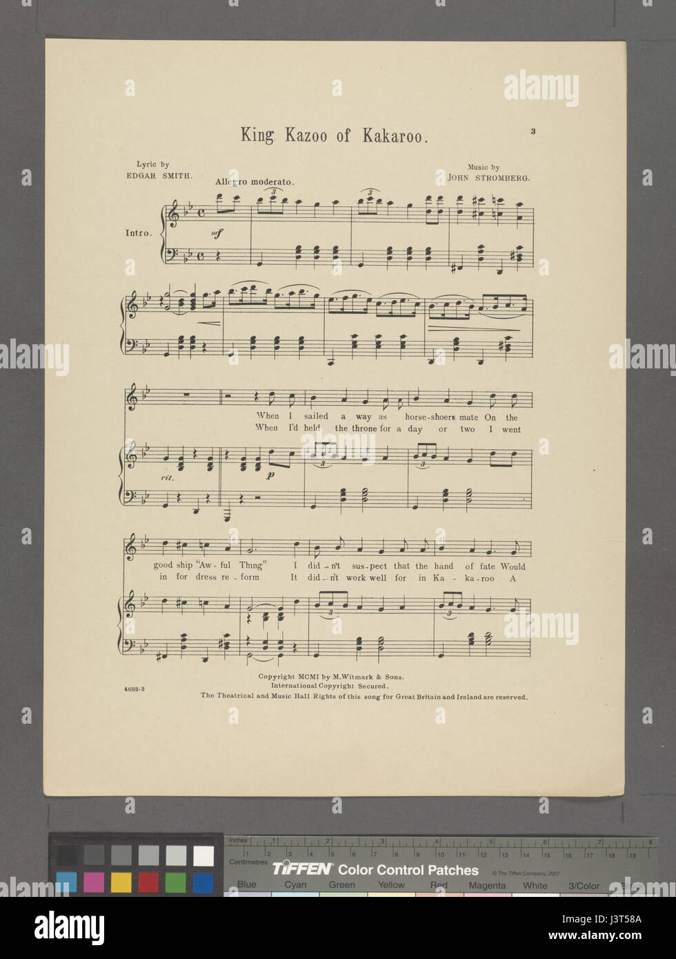 King Kazoo of Kakaroo (NYPL Hades 1928763 1970477 Stock Photo - Alamy