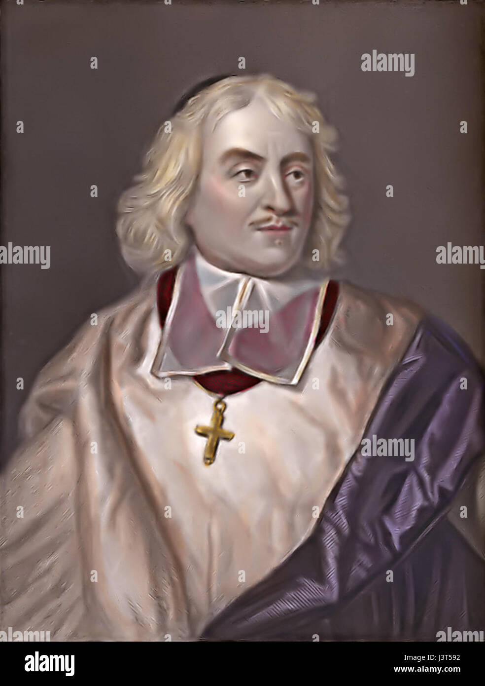 Jacques Benigne Bossuet portrait Stock Photo - Alamy