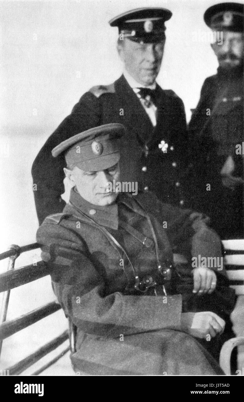This image depicts the character Kolchak from the 1919 period, possibly ...