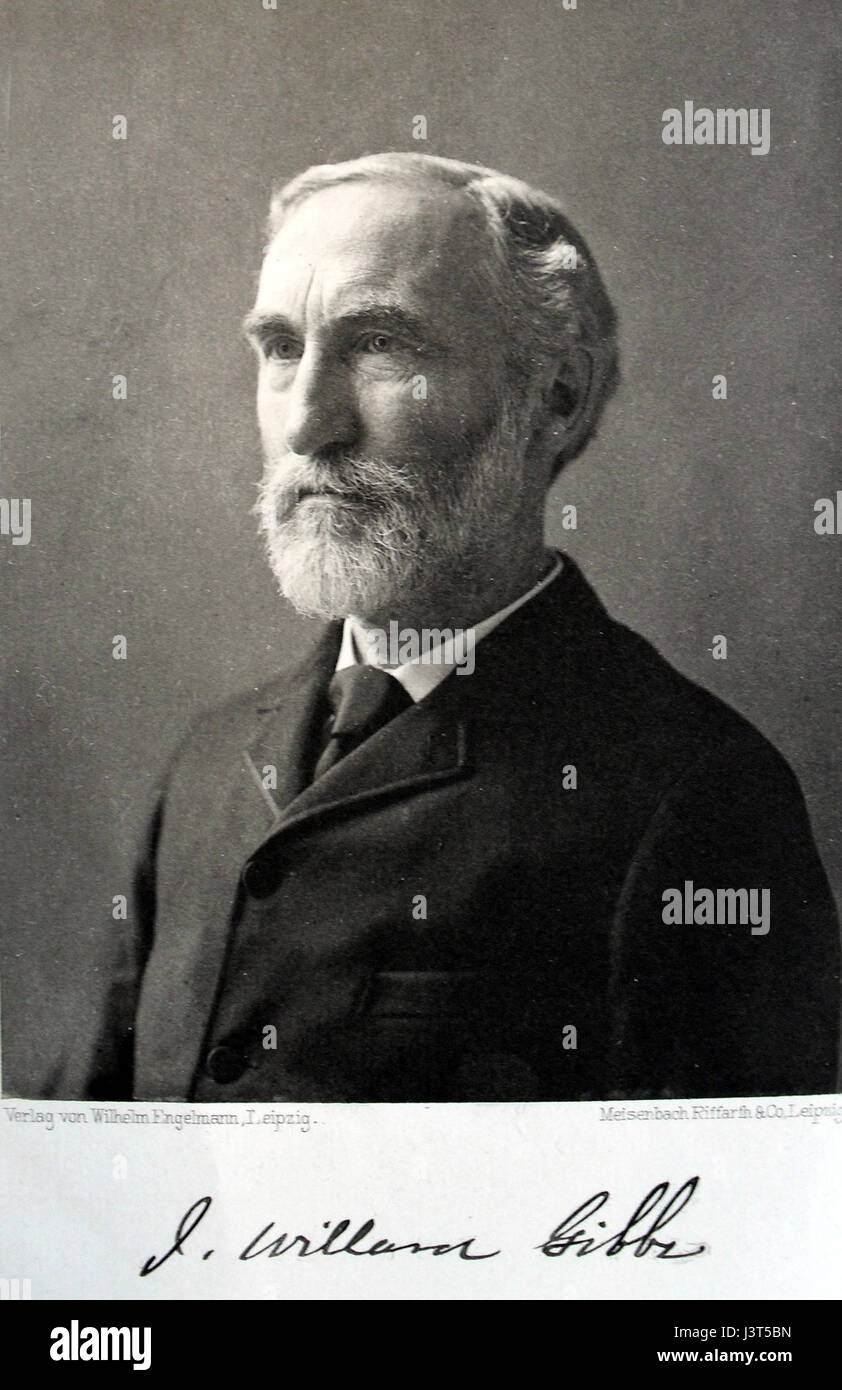 Josiah Willard Gibbs (1839â€“1903) was an American scientist known for ...