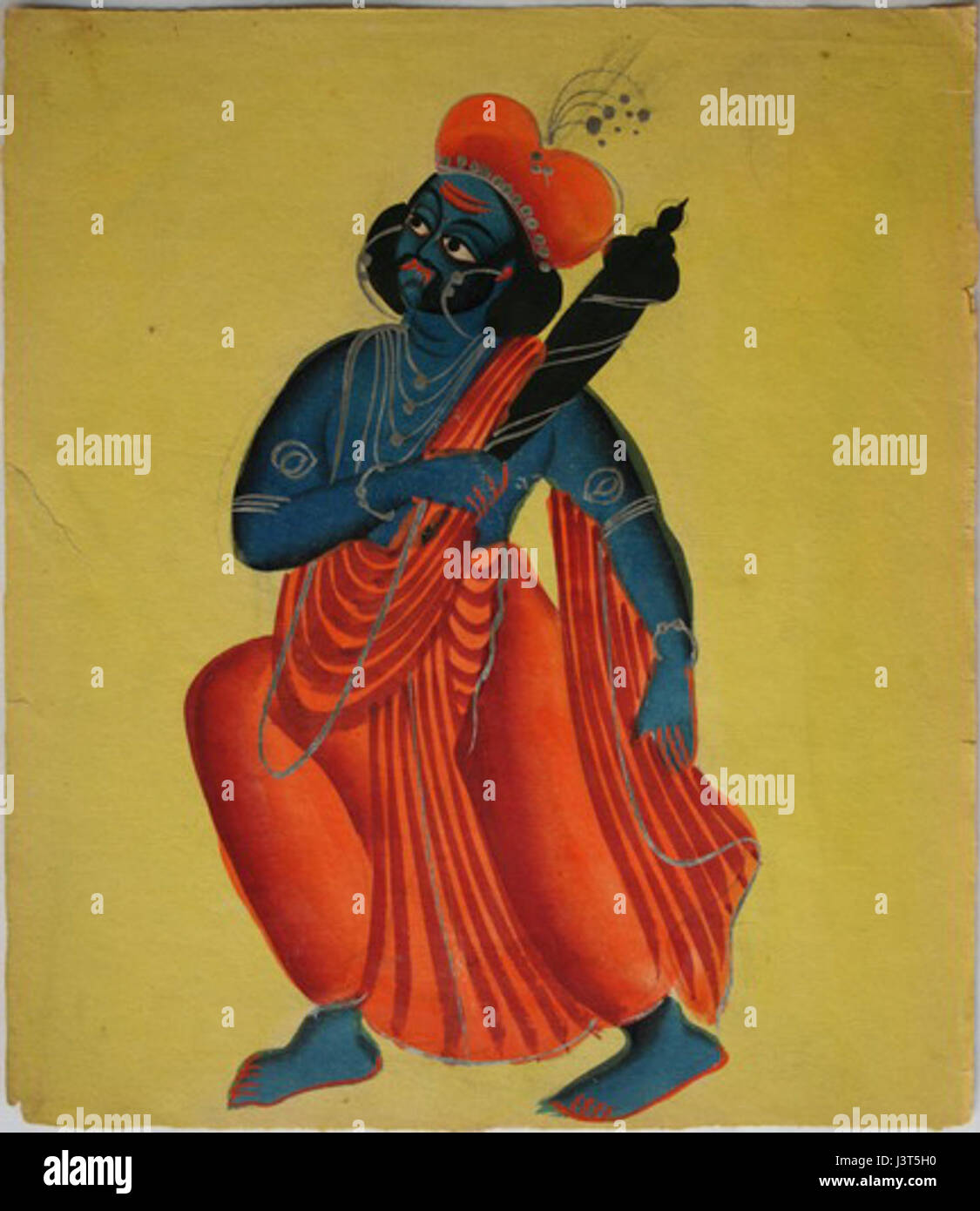 Kalighat painting hi-res stock photography and images - Alamy