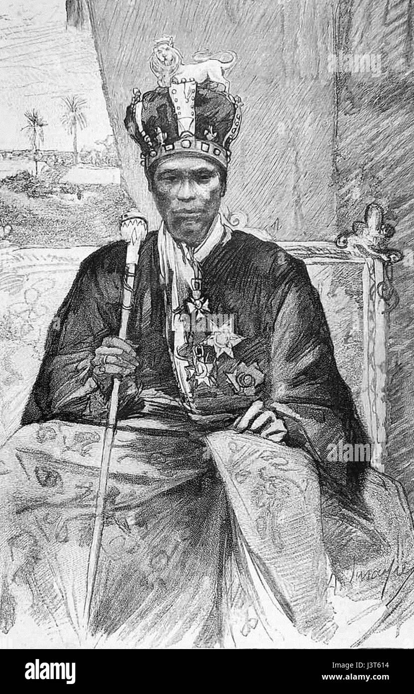 King Toffa I crop Stock Photo - Alamy