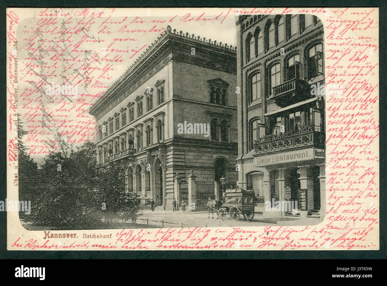 This image from Karl F. Wunder, depicting the Reichsbank in Hannover ...