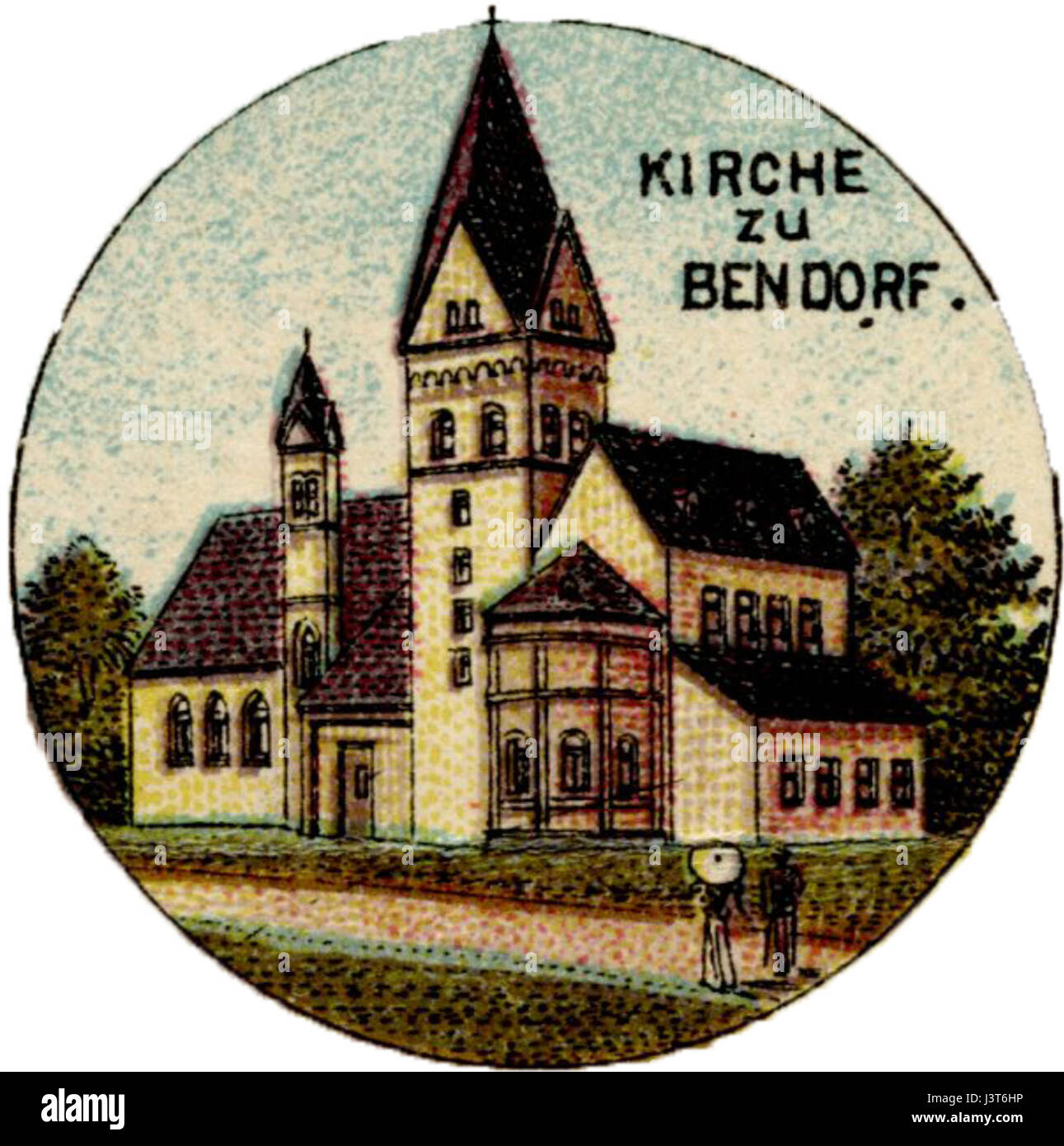 Kirche zu Bendorf Stock Photo - Alamy