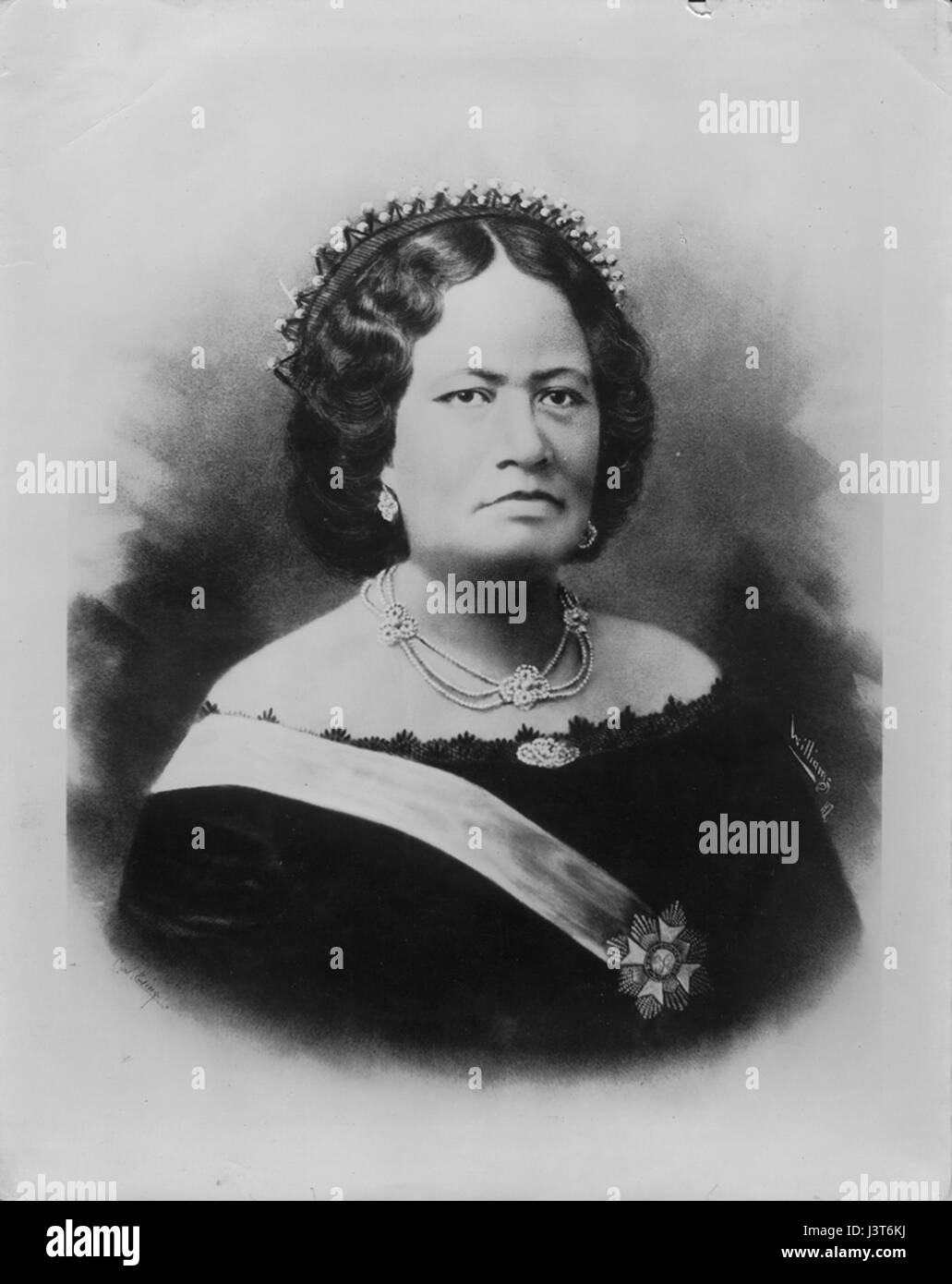 This is a retouched photo of Kalama, edited by J. J. Williams, showing ...