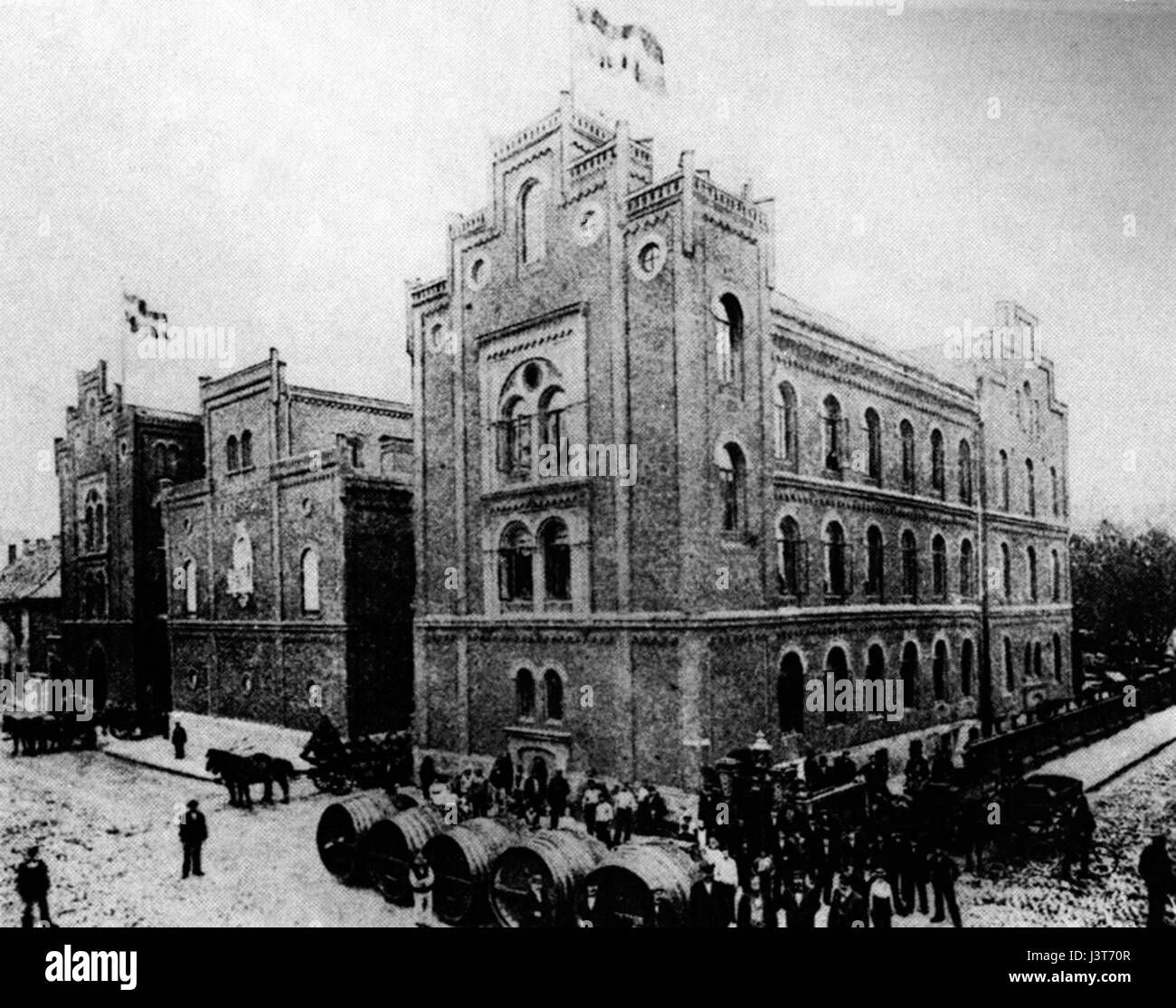 Bremerhaven old map Black and White Stock Photos & Images - Alamy