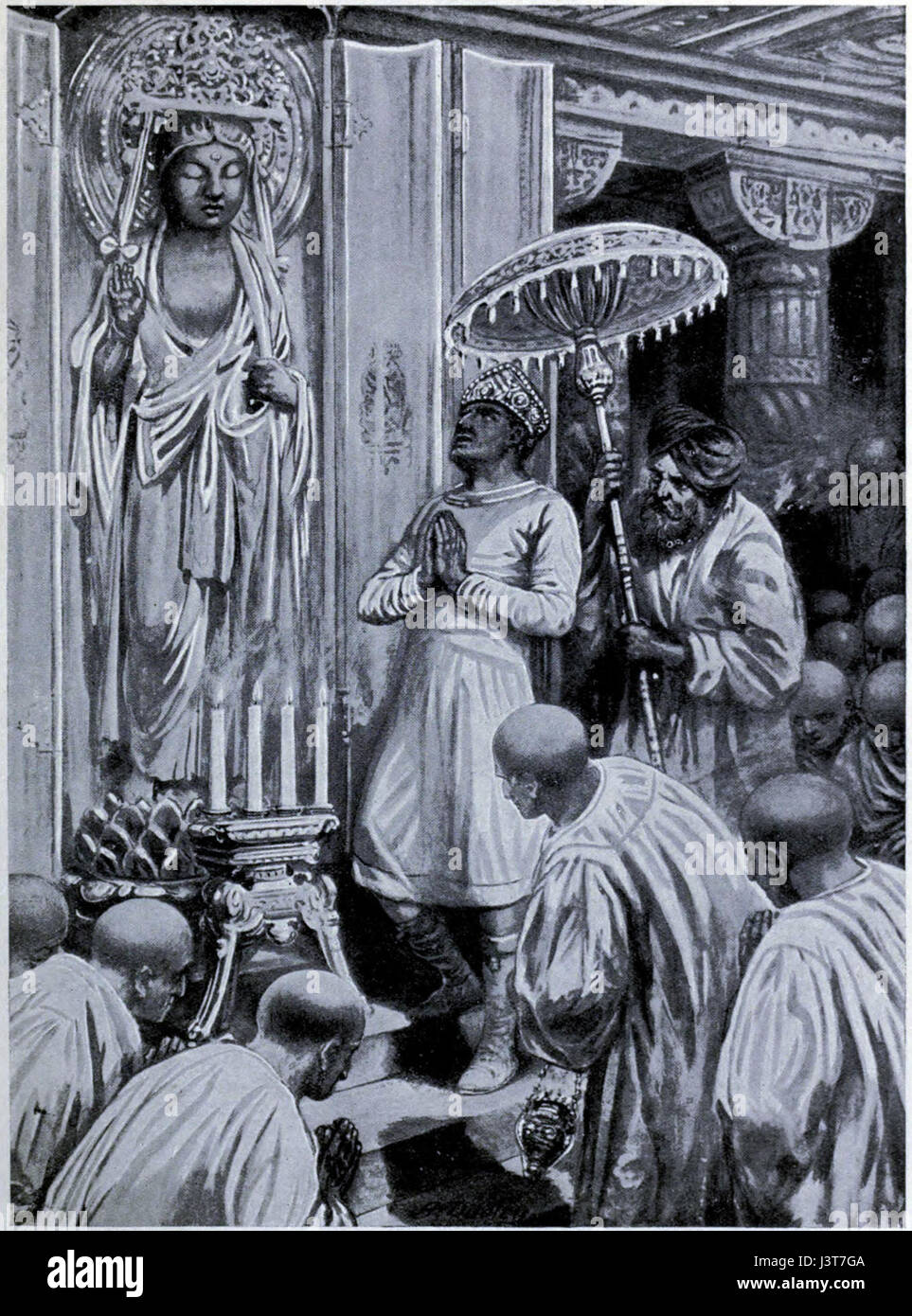 Kanishka, an ancient ruler of the Kushan Empire, is credited with ...