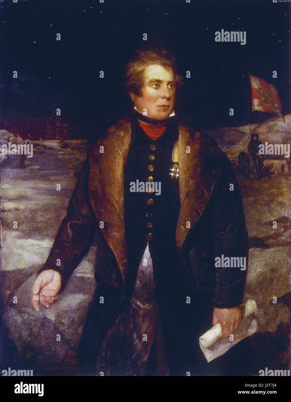 John Ross (1777 1856), by British school of the 19th century Stock ...