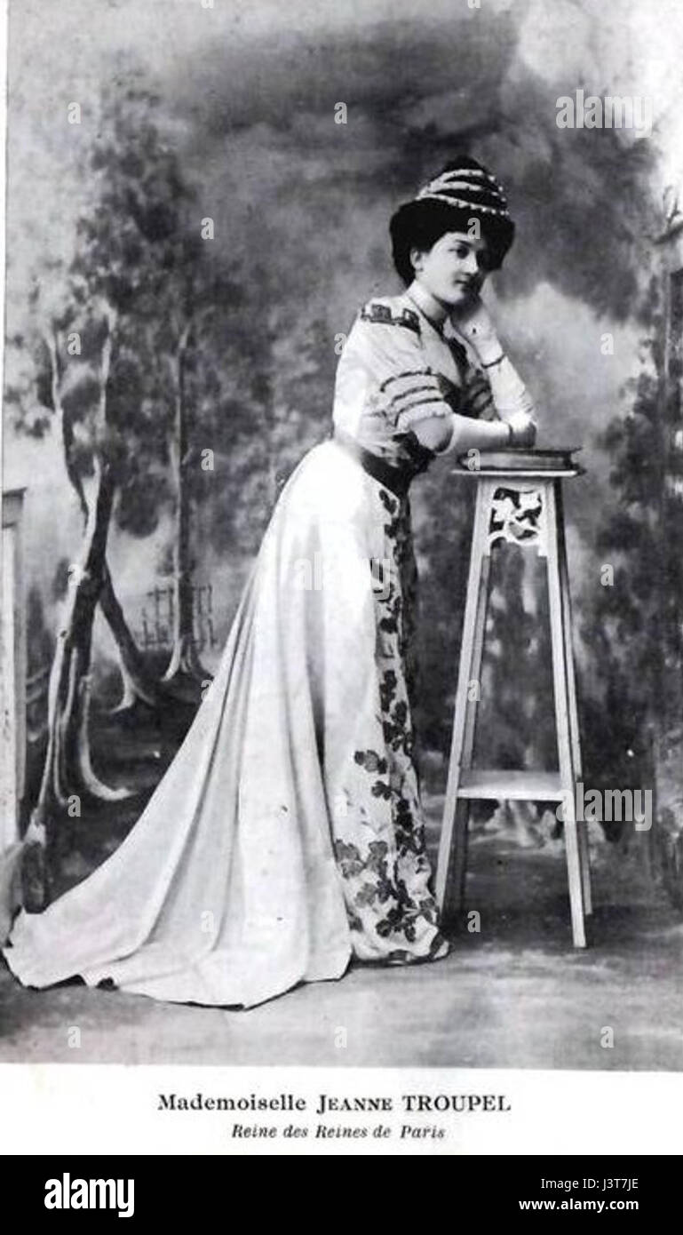 Jeanne Troupel was a historical figure, though details about her life ...