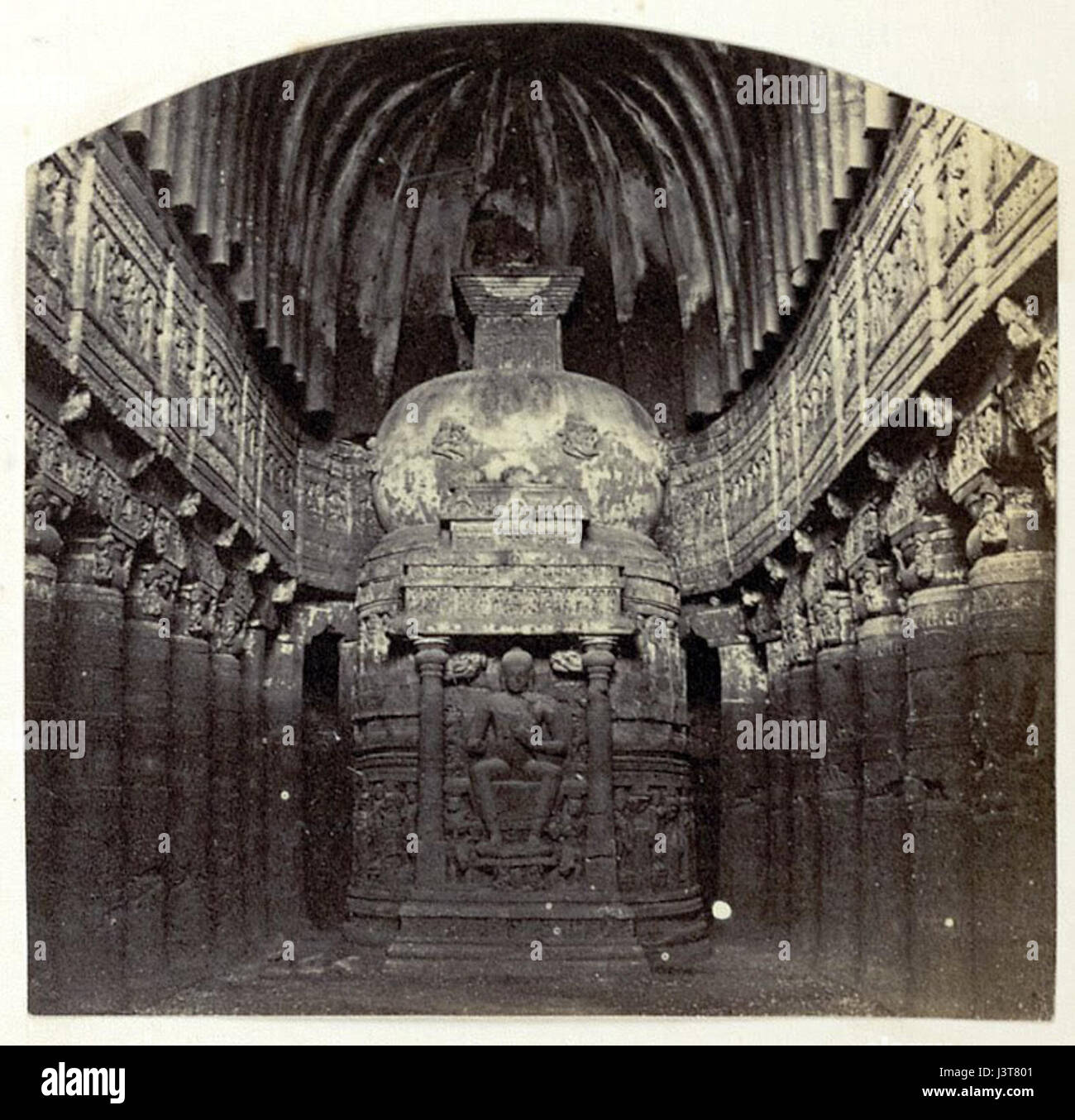Ajanta cave 26 hi-res stock photography and images - Alamy