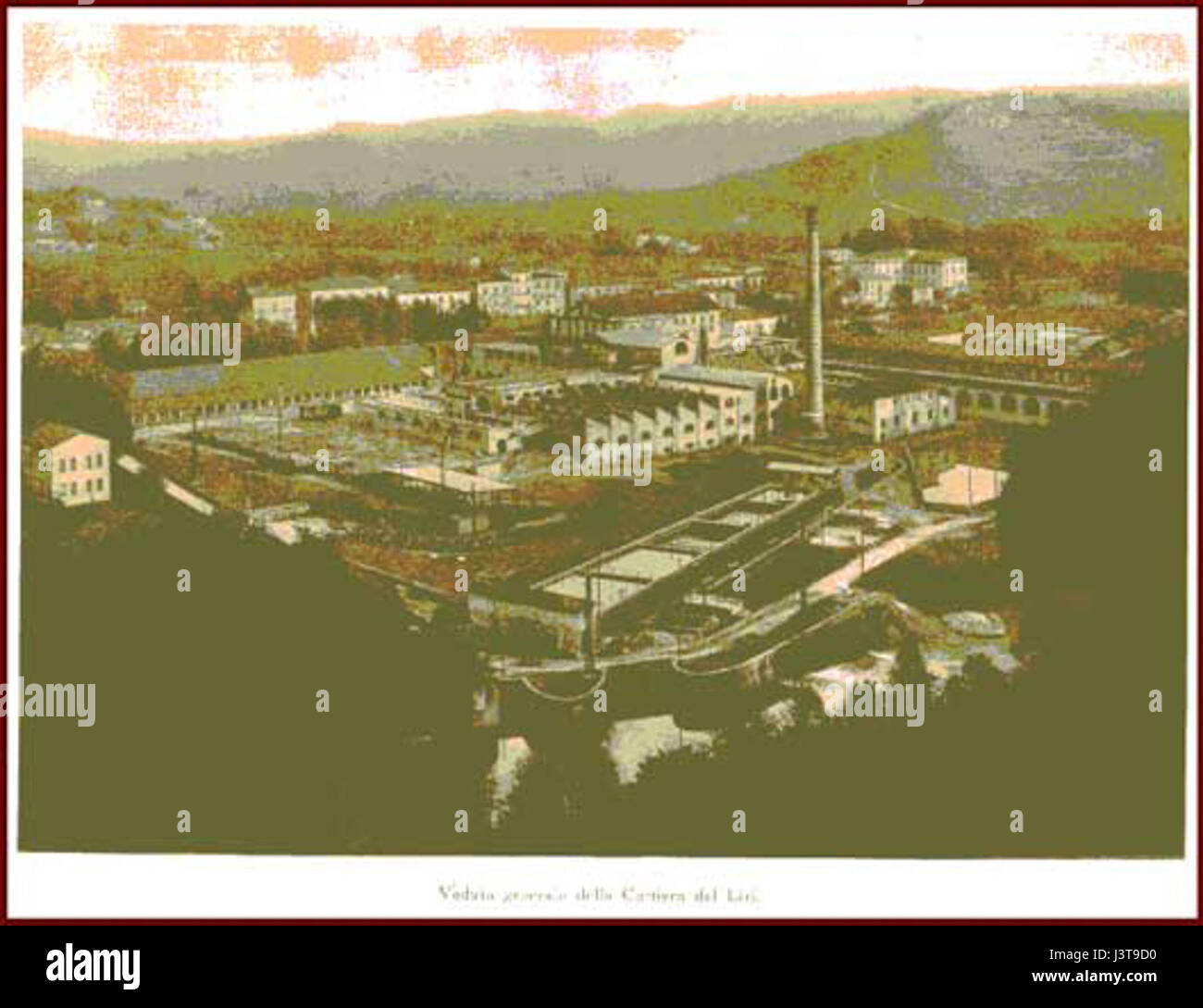 Isola liri cartiere meridionali Stock Photo - Alamy