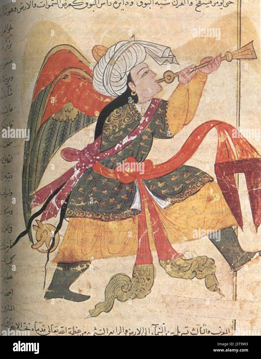 Islamic art angel Stock Photo - Alamy