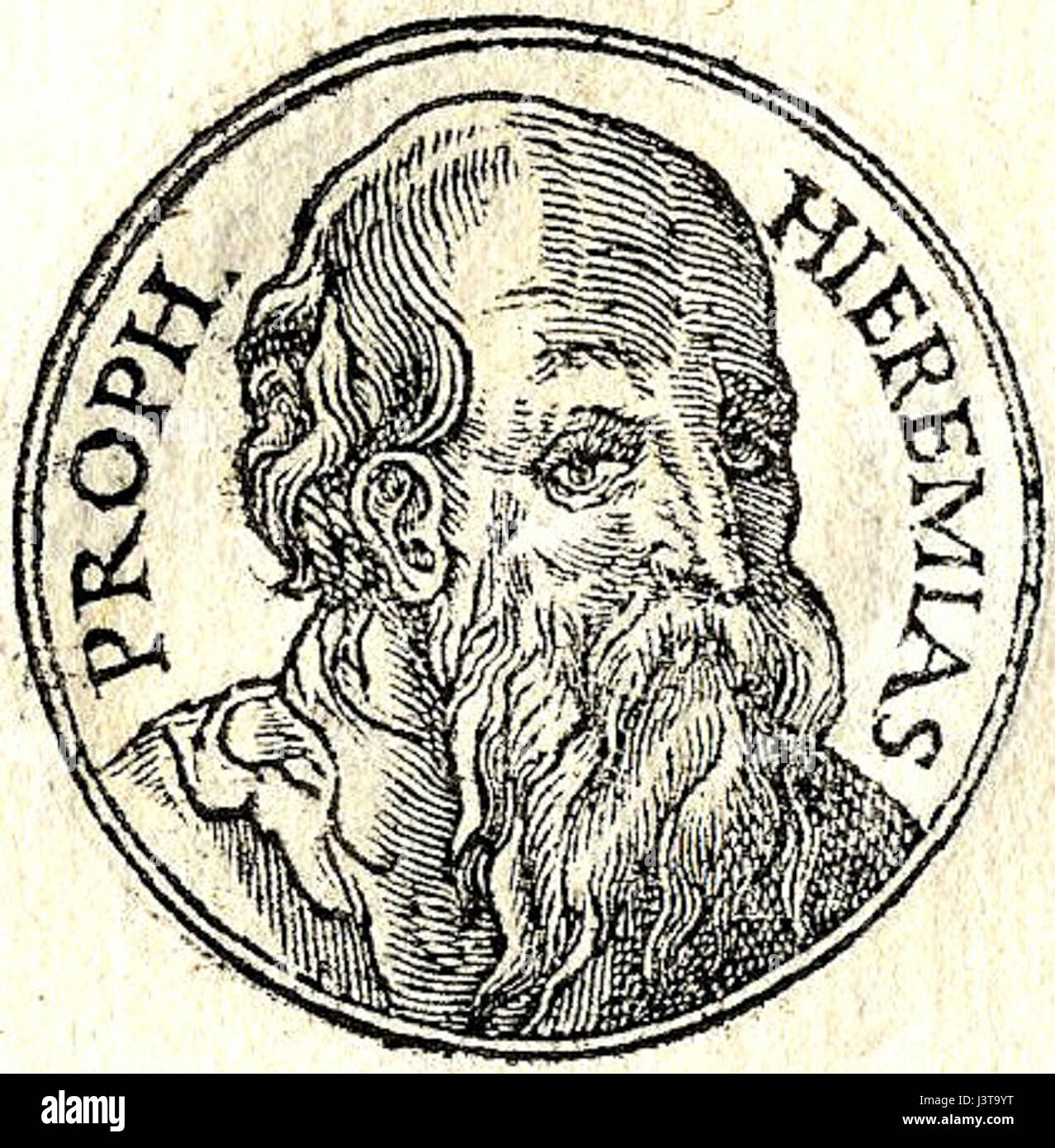 Old testament prophet jeremiah hi-res stock photography and images - Alamy