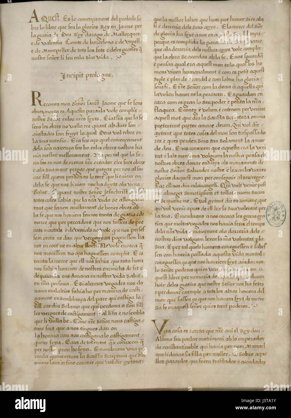 King james i of aragon hi-res stock photography and images - Alamy