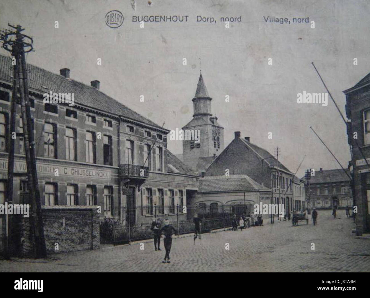 This refers to the history of Buggenhout, Belgium, in the 1920s, a ...