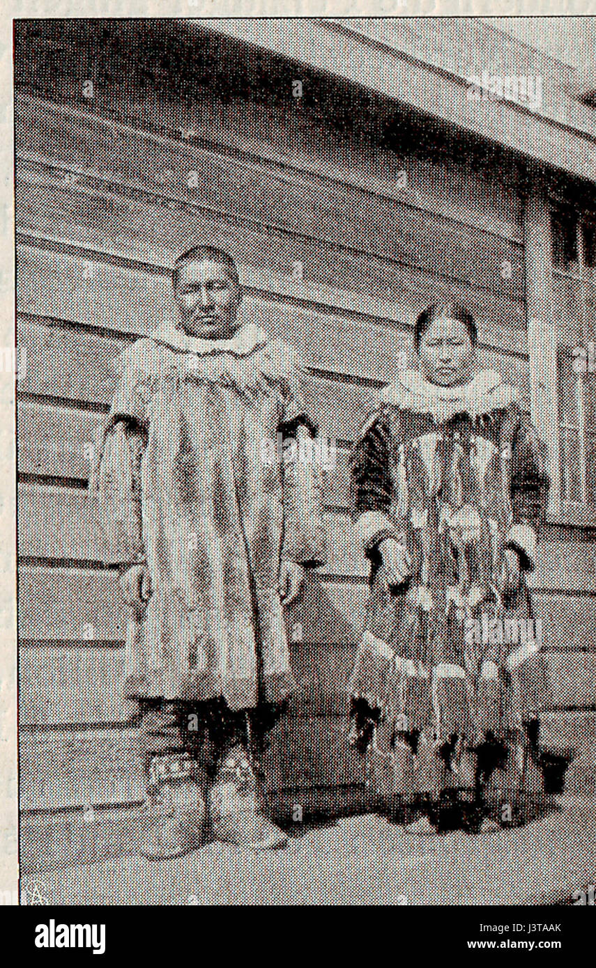 This image depicts *Alaska's fur hunters*, who were essential to the ...