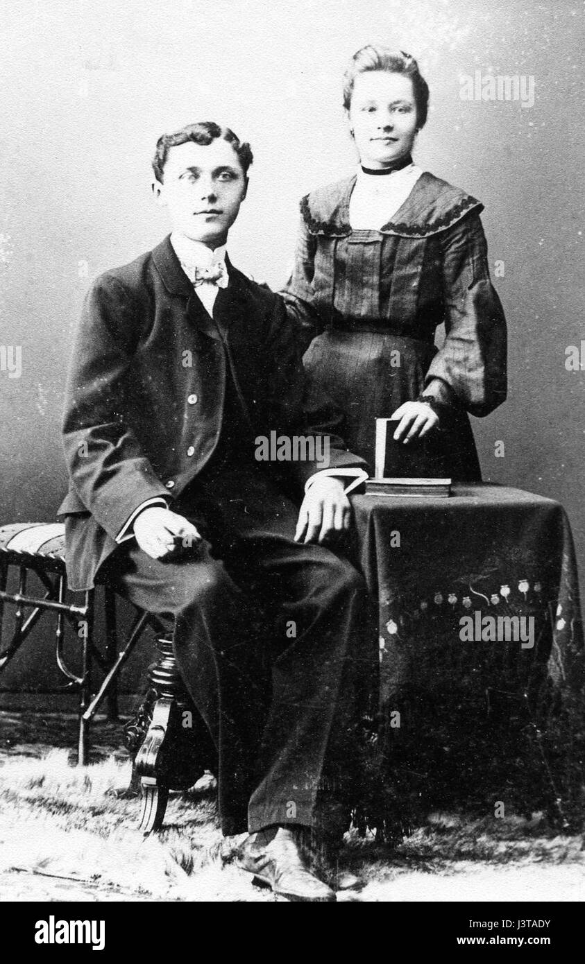 J.M. Geusendam and his wife Katharina are likely historical figures from a particular period ...