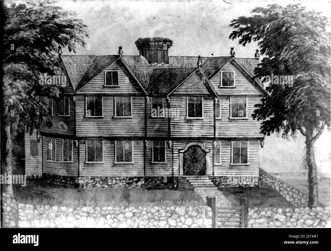 The Jonathan Corwin house, known as the 'Witch House,' is a historic ...