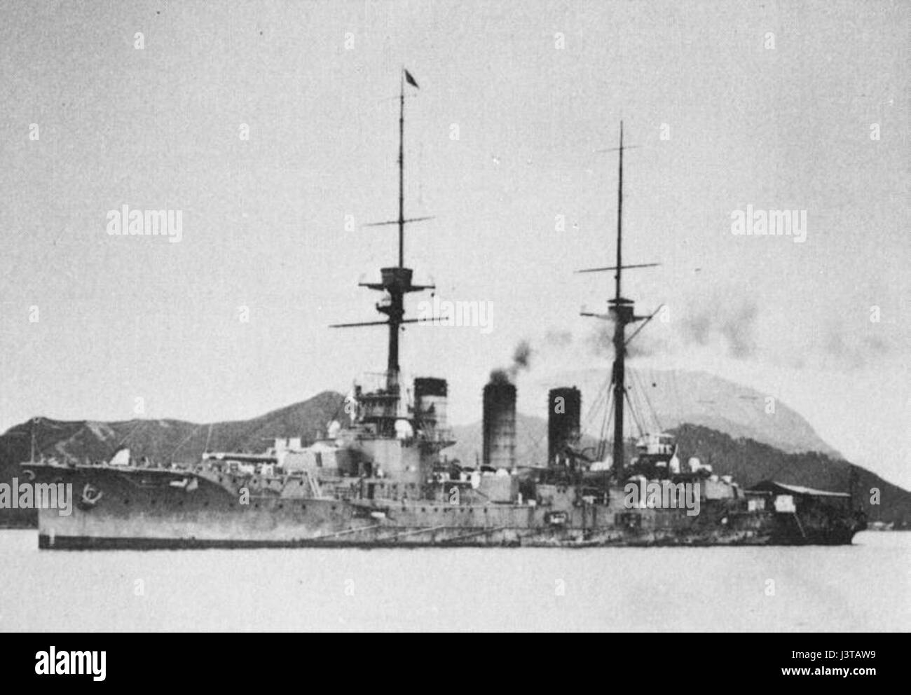 Japanese cruiser Ibuki 2 Stock Photo - Alamy