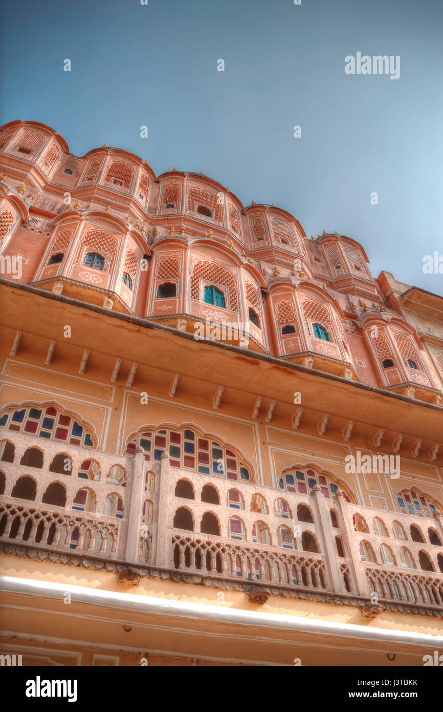 Hawa Mahal is a harem in the palace complex of the Jaipur Maharaja ...