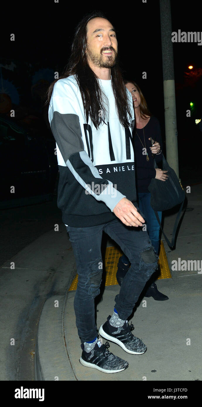 Steve Aoki at the Burton x Aoki Bag and Luggage Collaboration event at ...