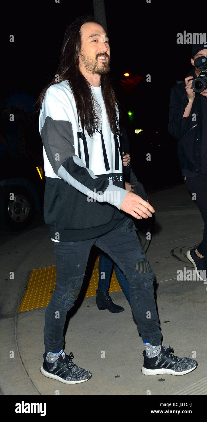 Steve Aoki at the Burton x Aoki Bag and Luggage Collaboration event at ...
