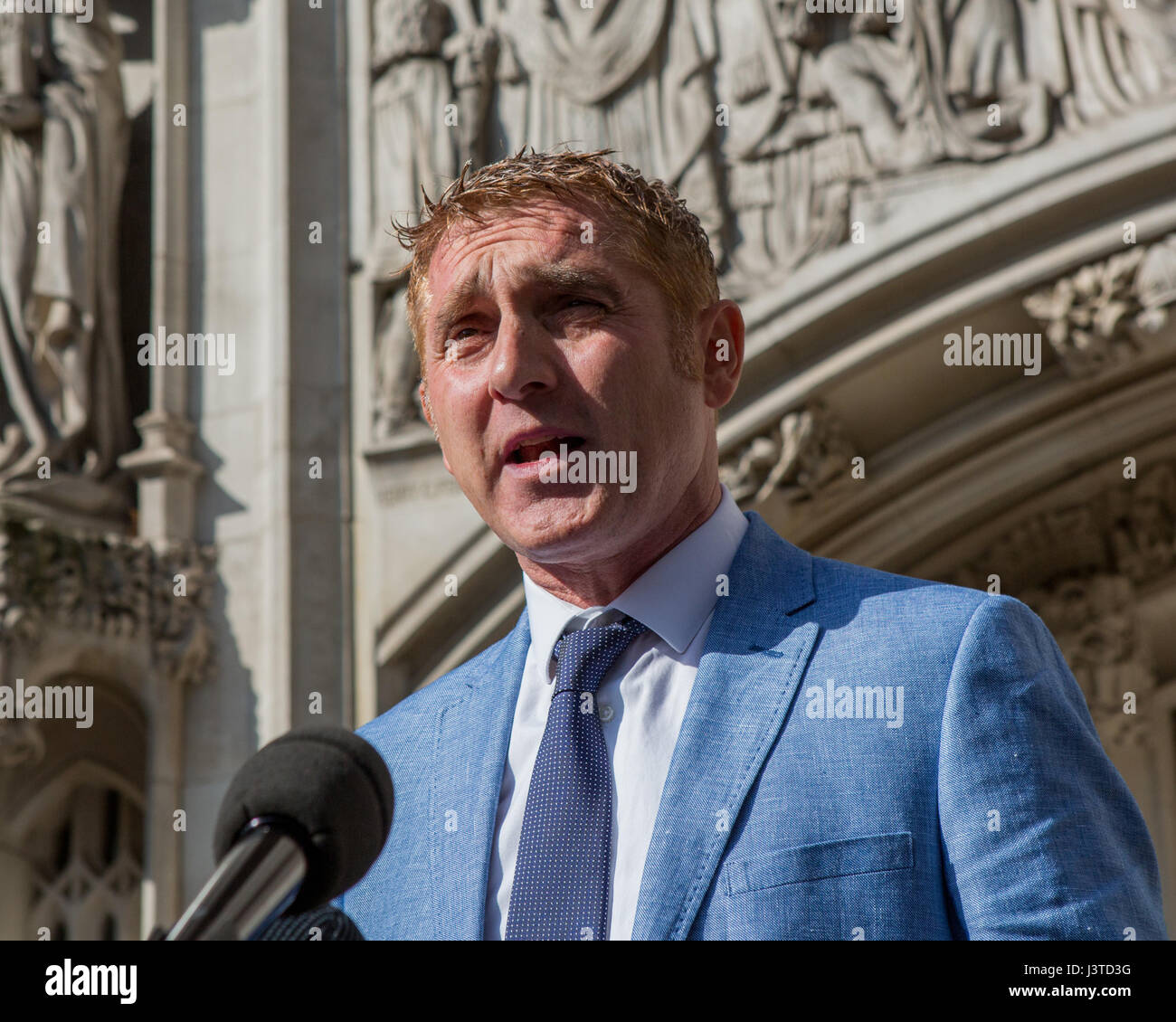Jon Platt, speaks outside the Supreme Court after losing a landmark ...
