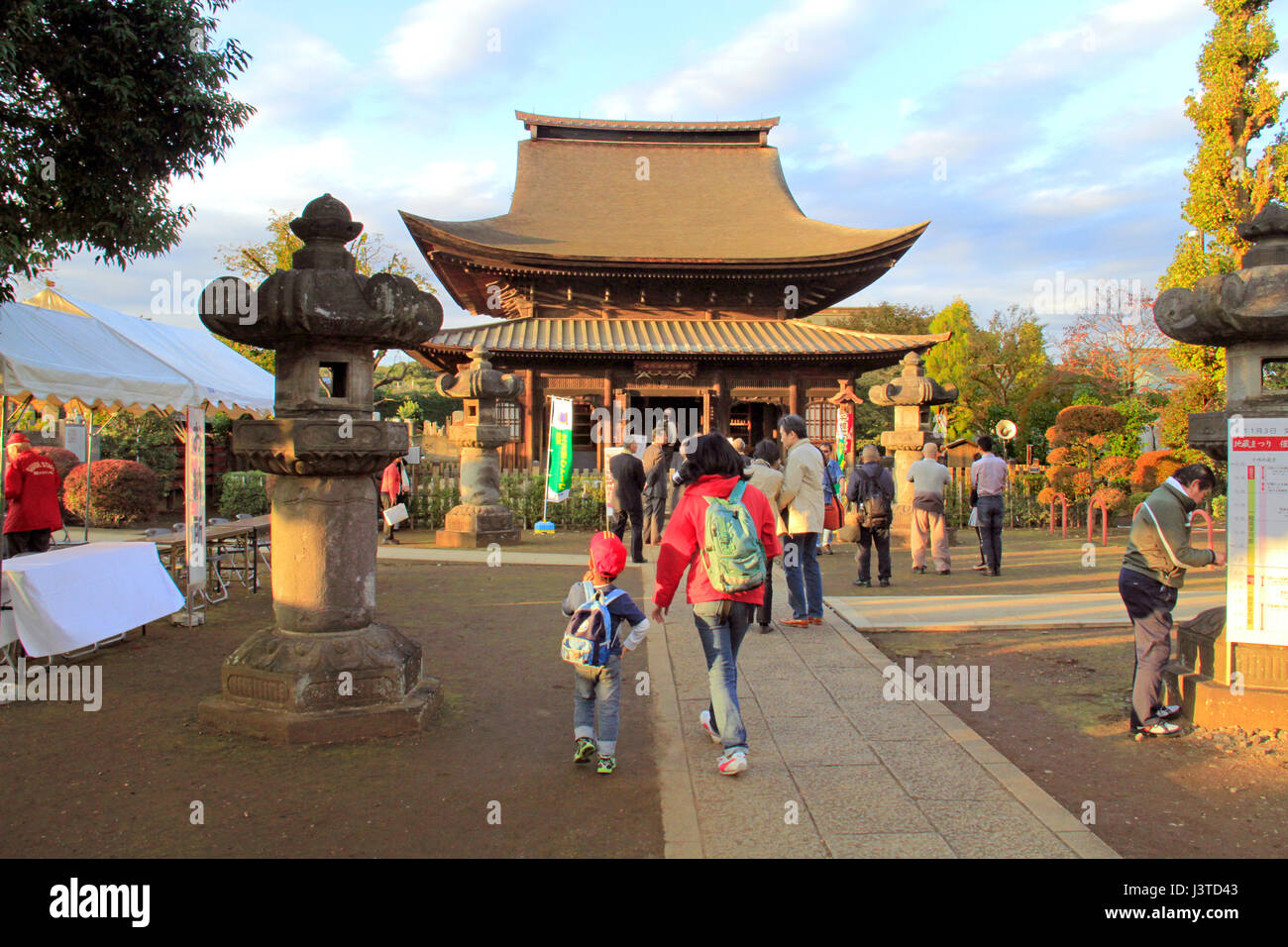 Shofuku-ji Temple Jizo-do Hall Higashimurayama city Tokyo Japan Stock ...