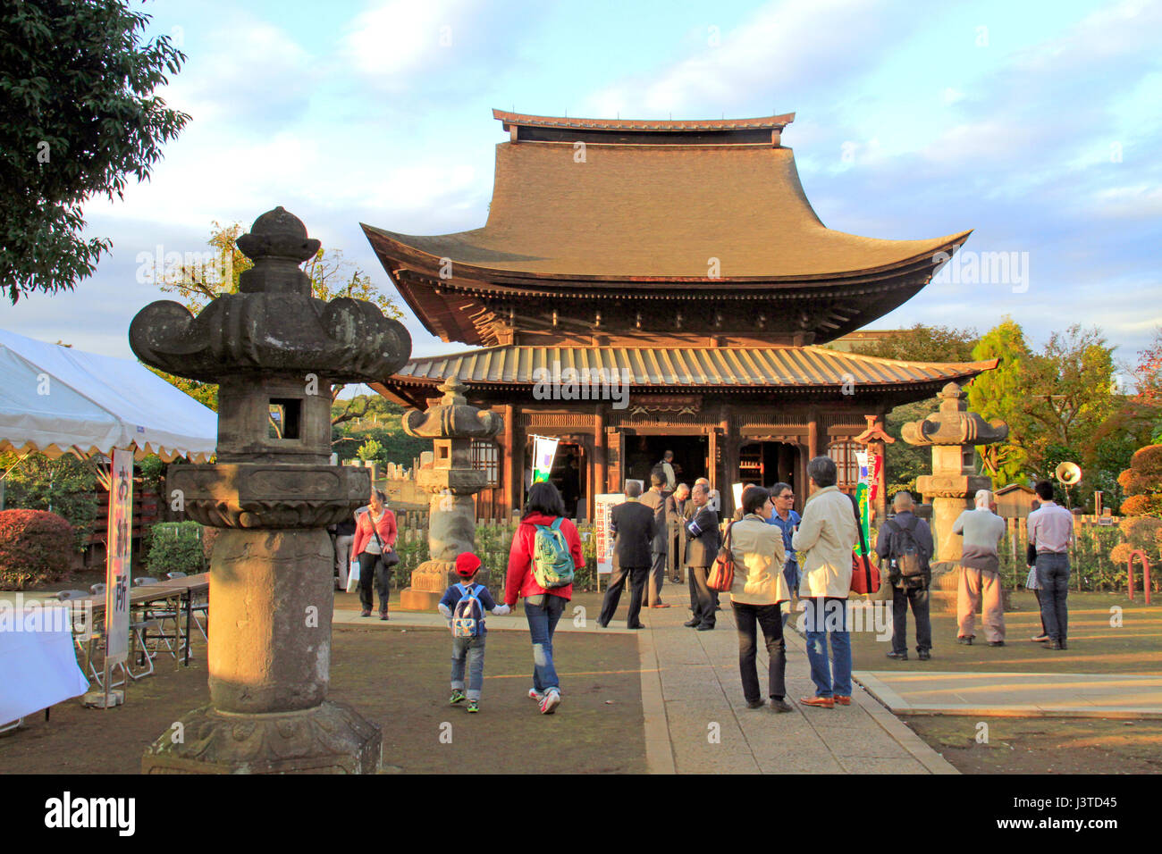 Shofuku-ji Temple Jizo-do Hall Higashimurayama city Tokyo Japan Stock ...