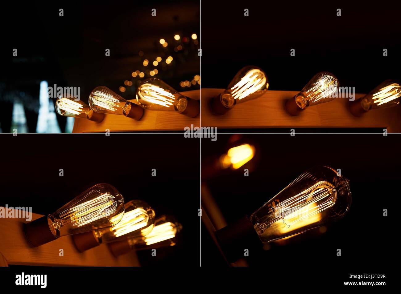 Edison lightbulbs hi-res stock photography and images - Alamy