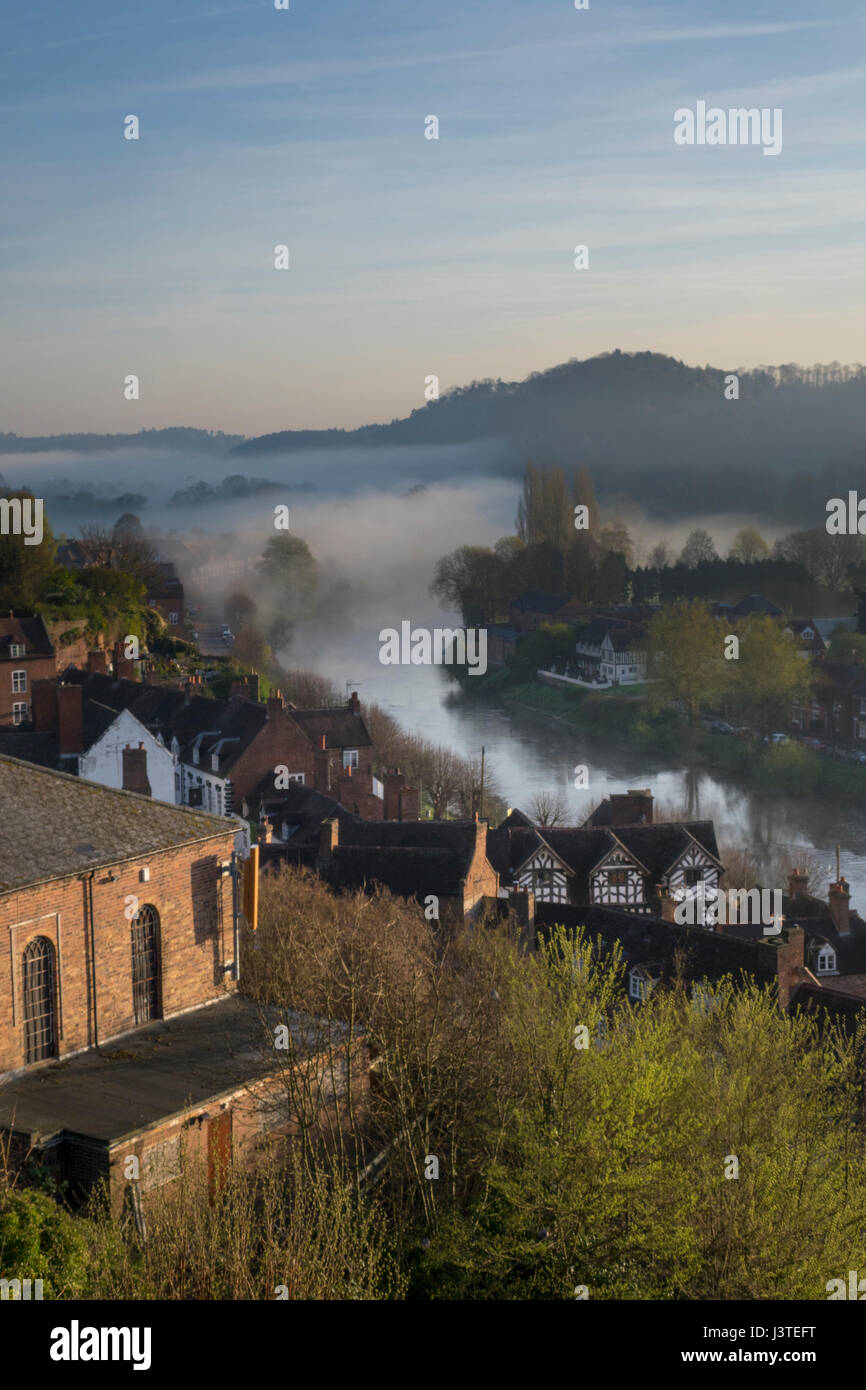Castle terrace bridgnorth shropshire hi-res stock photography and ...