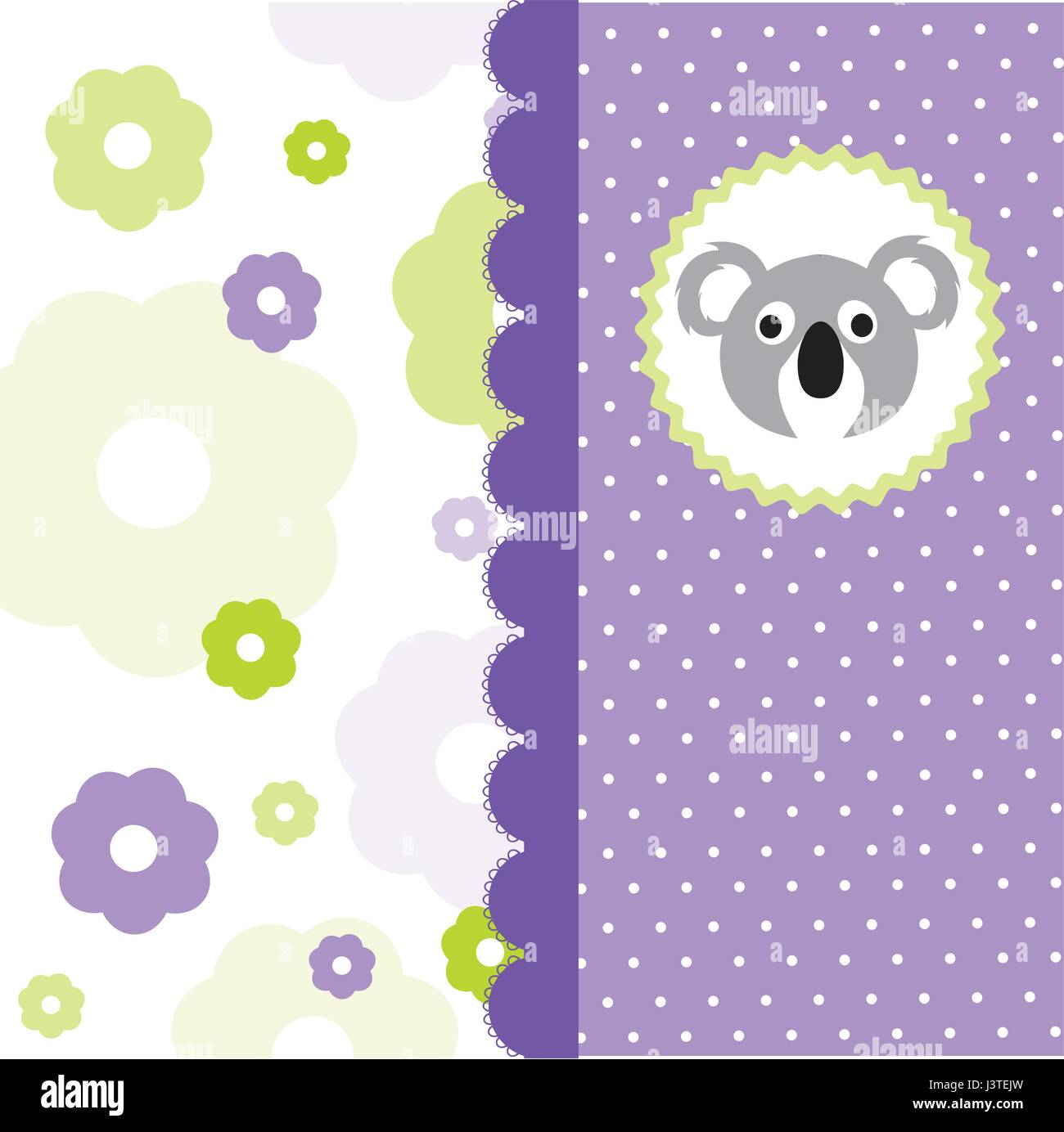 Baby shower pattern hi-res stock photography and images - Alamy