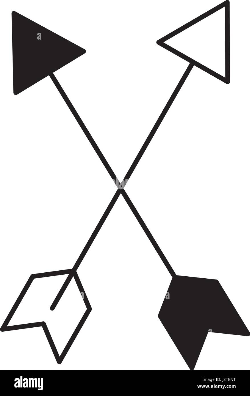 Cupid arrow Cut Out Stock Images & Pictures - Alamy