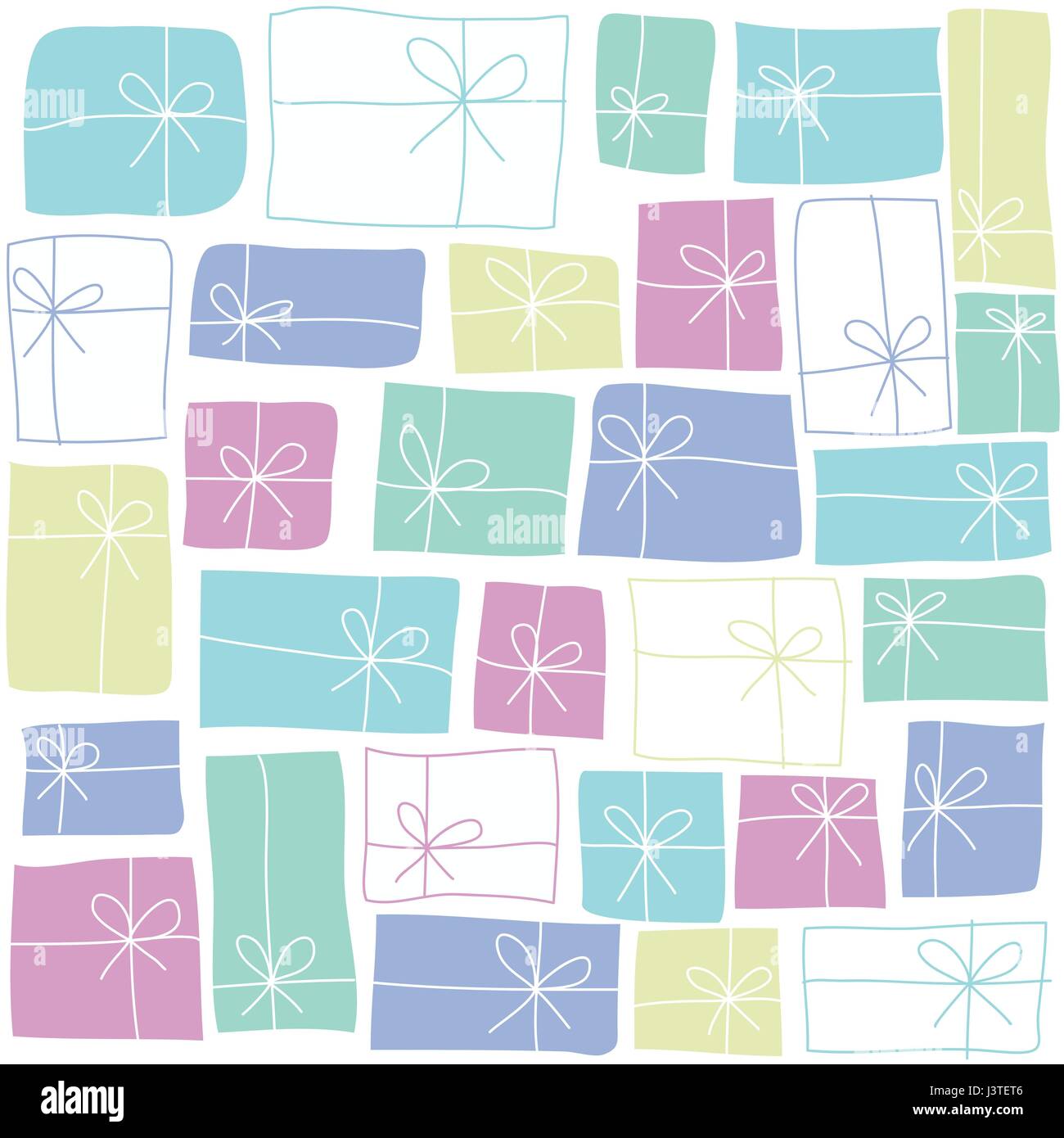 Valentines day background gifts Stock Vector Images - Alamy