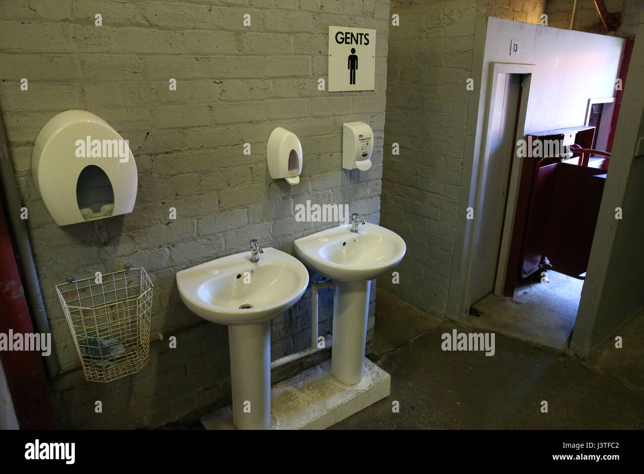 Gents toilets football hi-res stock photography and images - Alamy