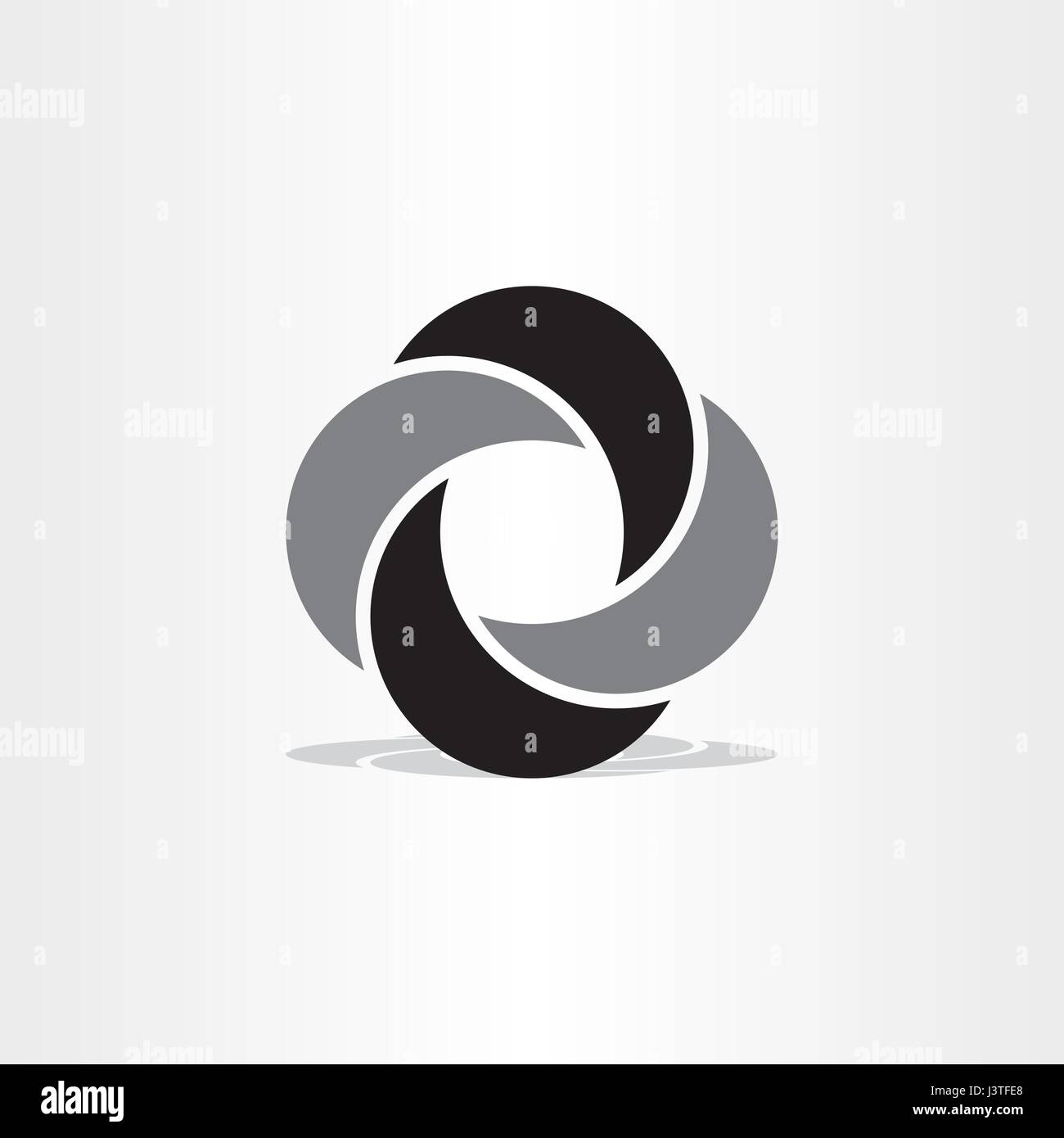 abstract black company business logo vector sign design Stock Vector ...