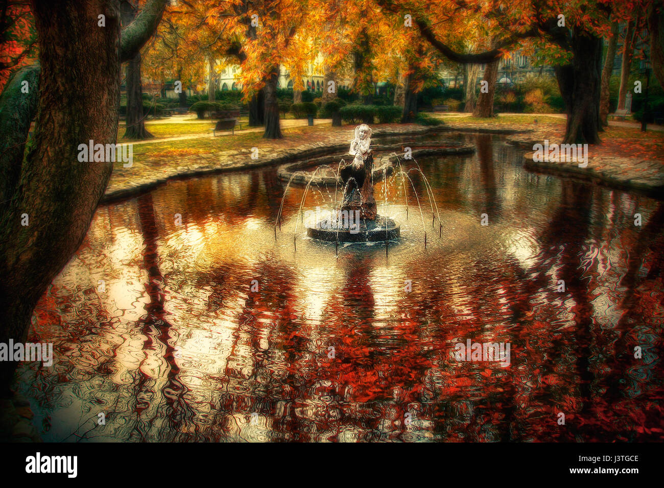 Nymph bath hi-res stock photography and images - Alamy