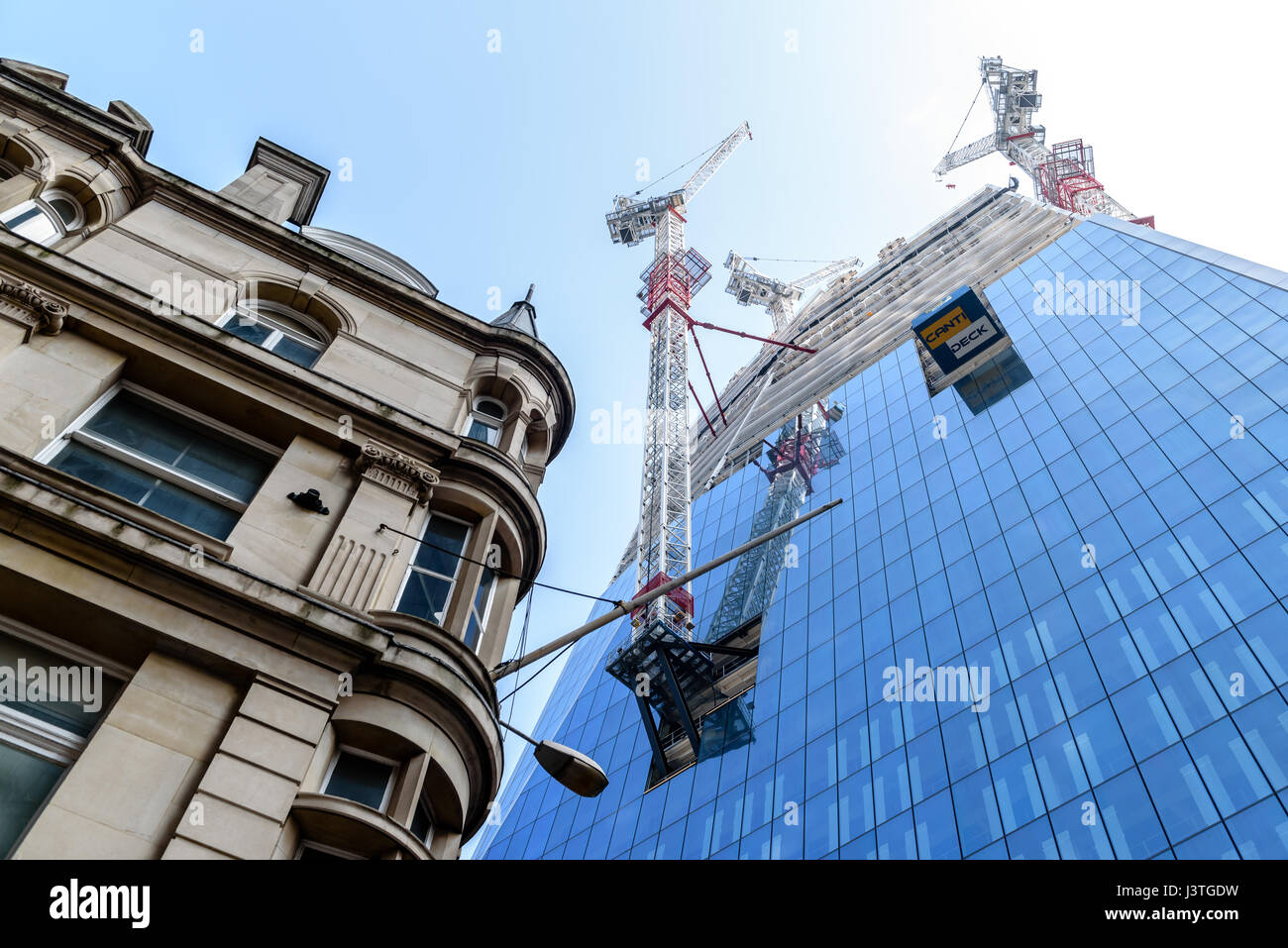 The scalpel building london work on the scalpel london hi-res stock ...