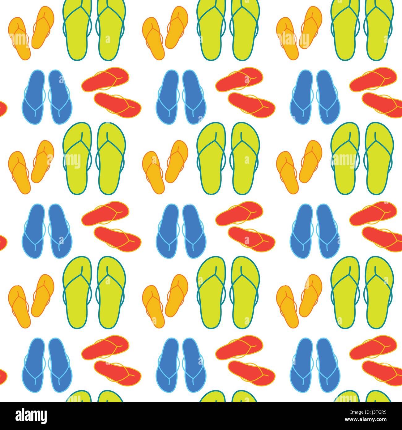 Summer fabric shoes Stock Vector Images - Alamy