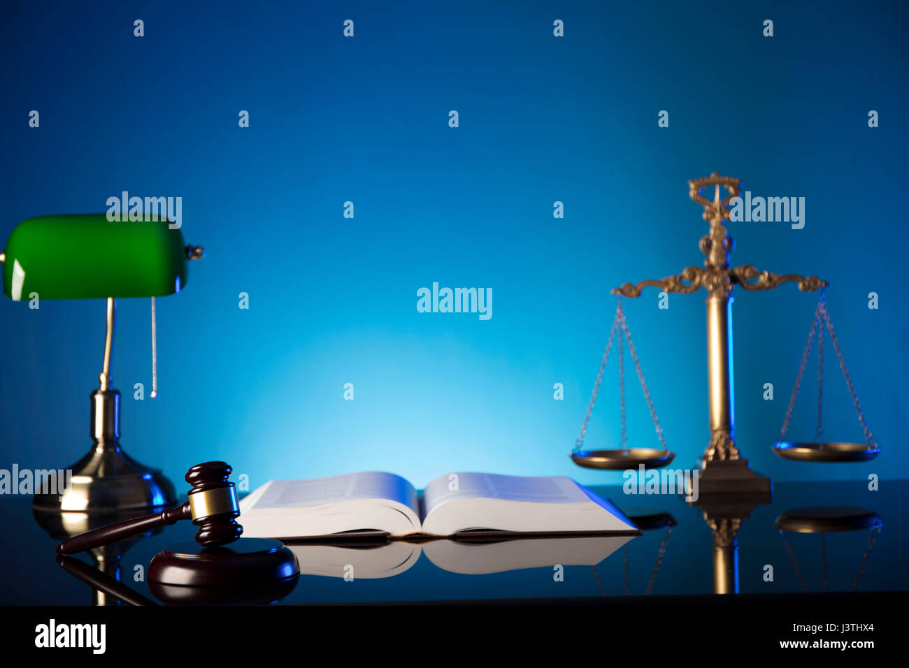 Lawyer, counselor office. Consultation with a lawyer concept. Gavel of ...