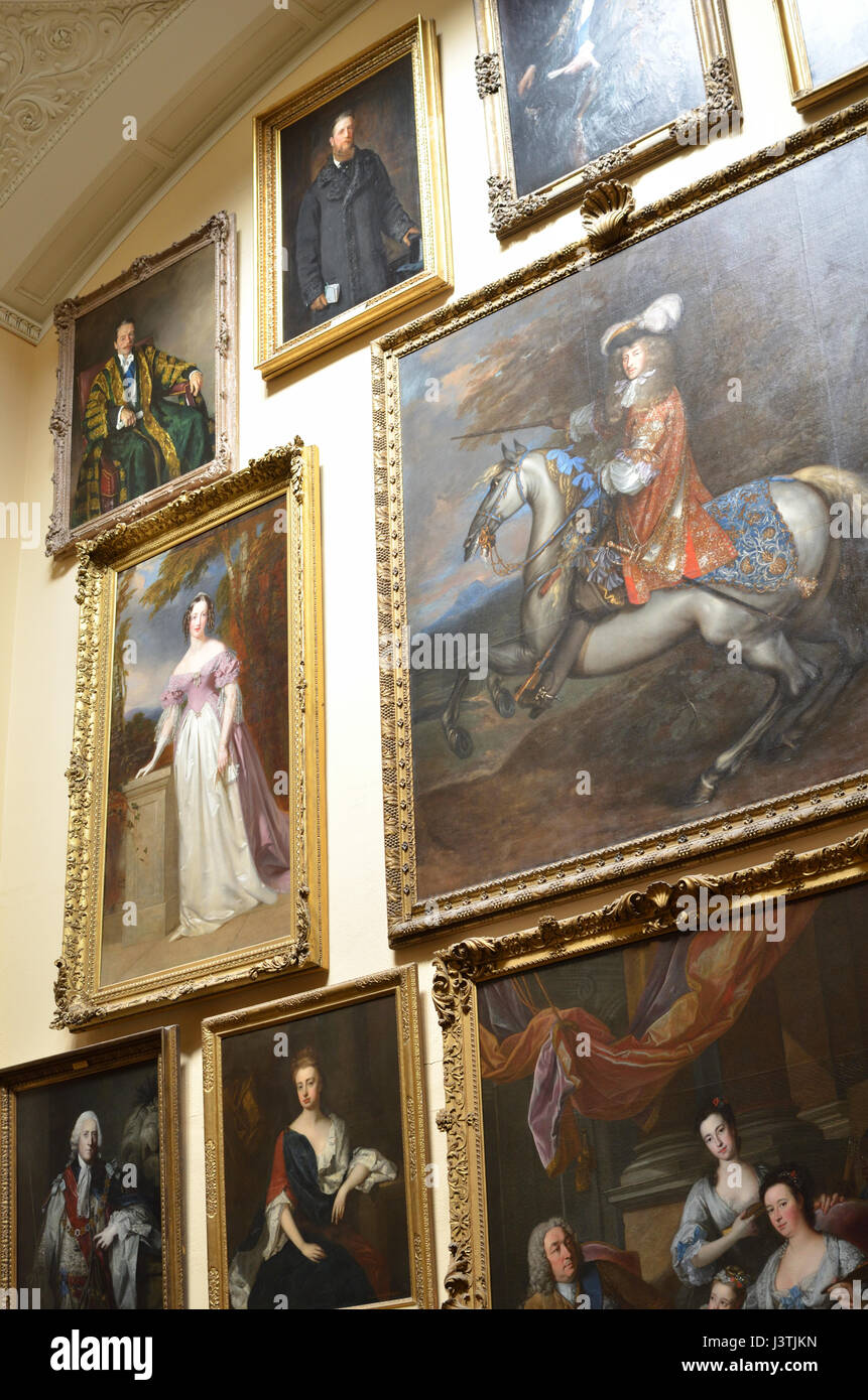 Chatsworth house interior hi-res stock photography and images - Alamy