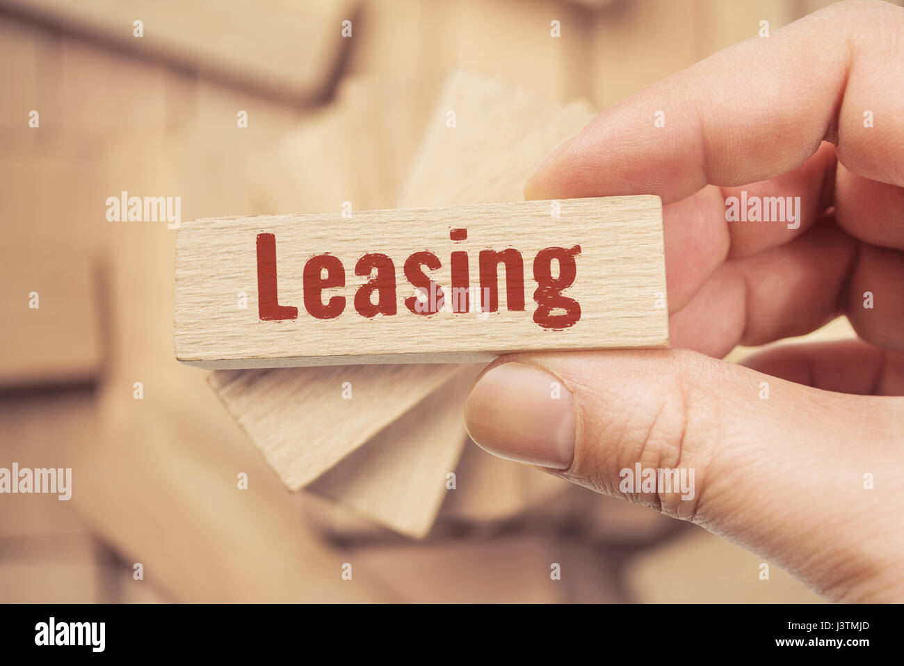 Sign banner lease leasing hi-res stock photography and images - Alamy
