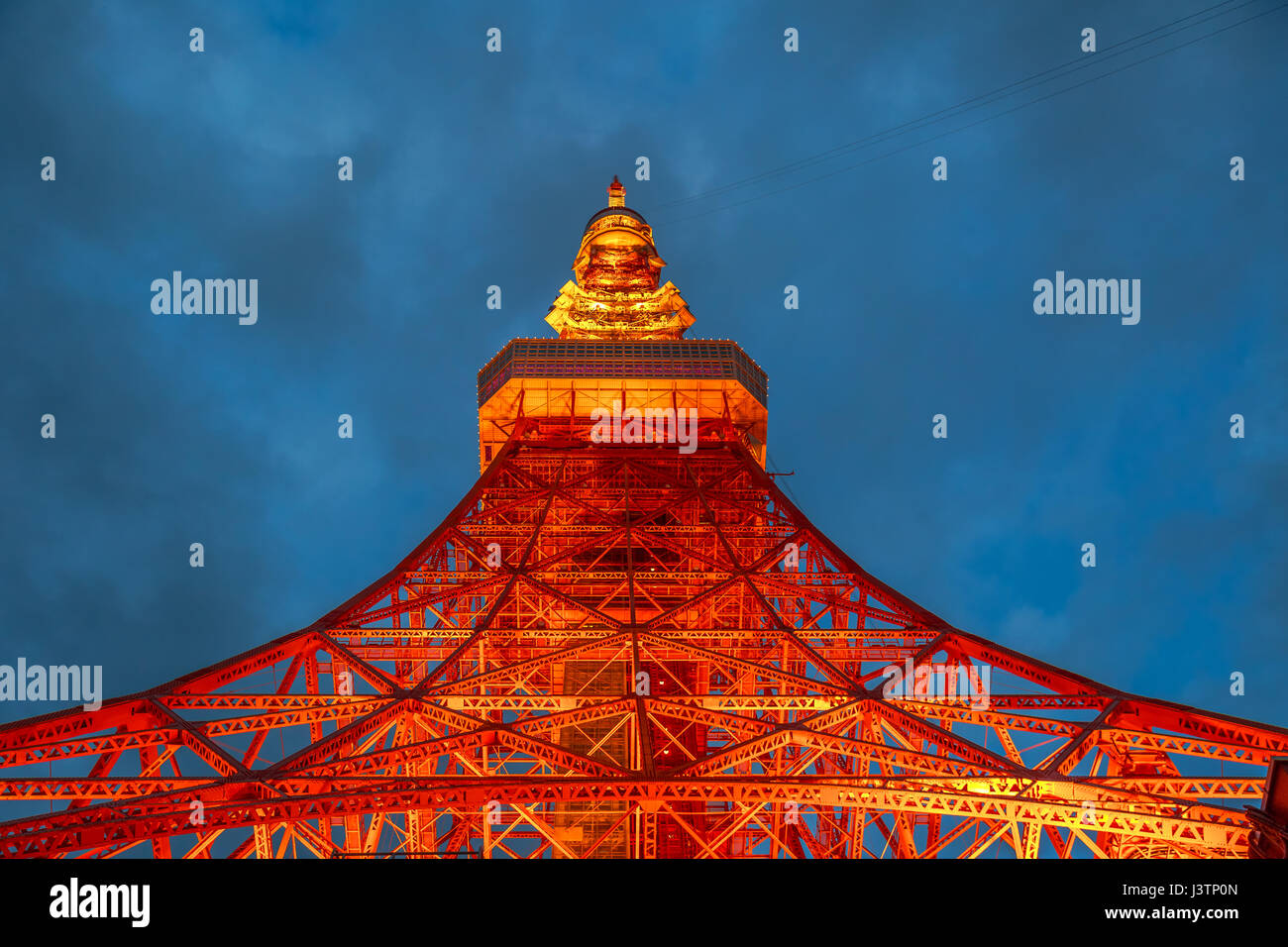 Tokyo Tower Japan Stock Photo - Alamy