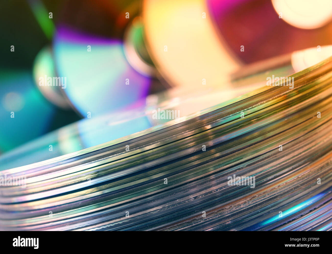 Shiny cds hi-res stock photography and images - Alamy