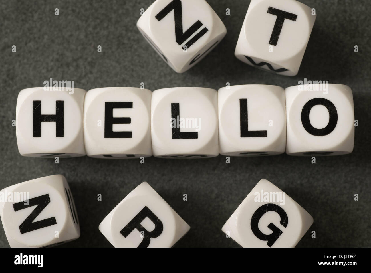 Hello letters hi-res stock photography and images - Alamy
