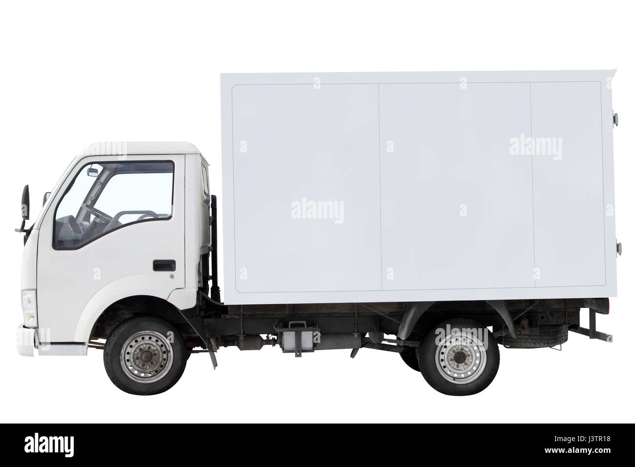 City truck for transporting small loads Stock Photo - Alamy