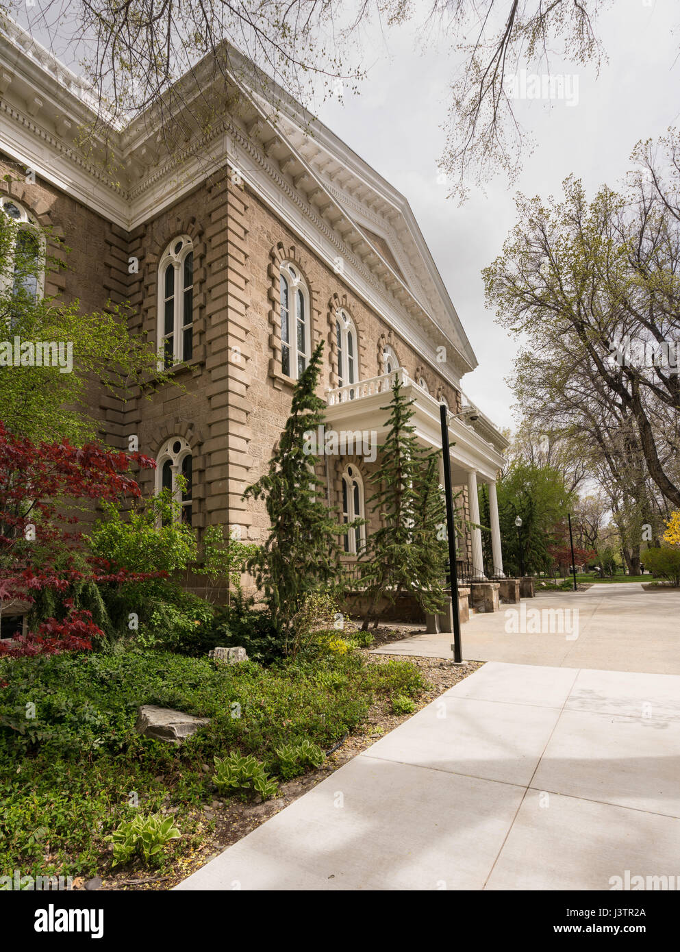 Nevada State Capitol building entrance in Carson City Stock Photo - Alamy